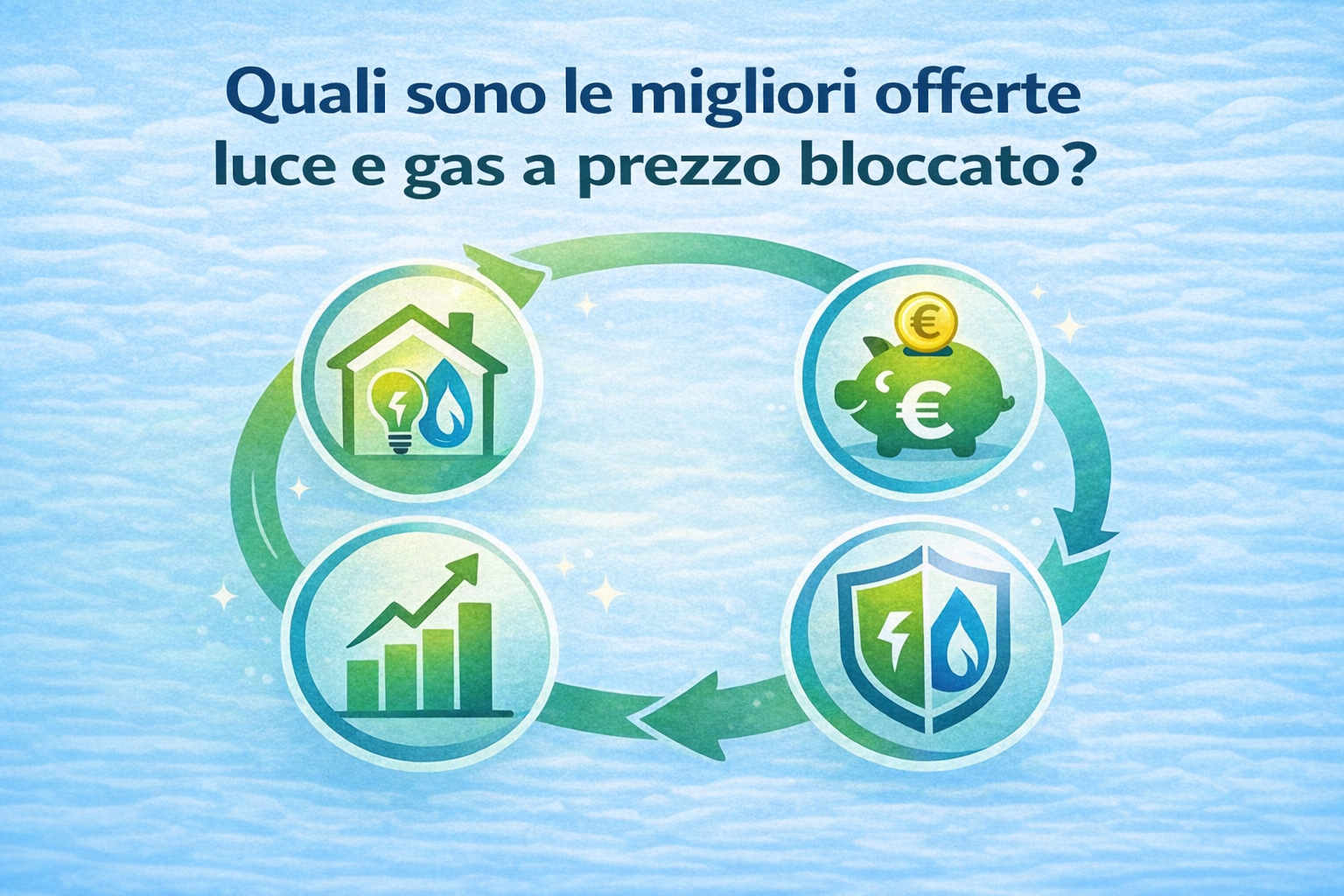 Le migliori offerte luce e gas a prezzo bloccato